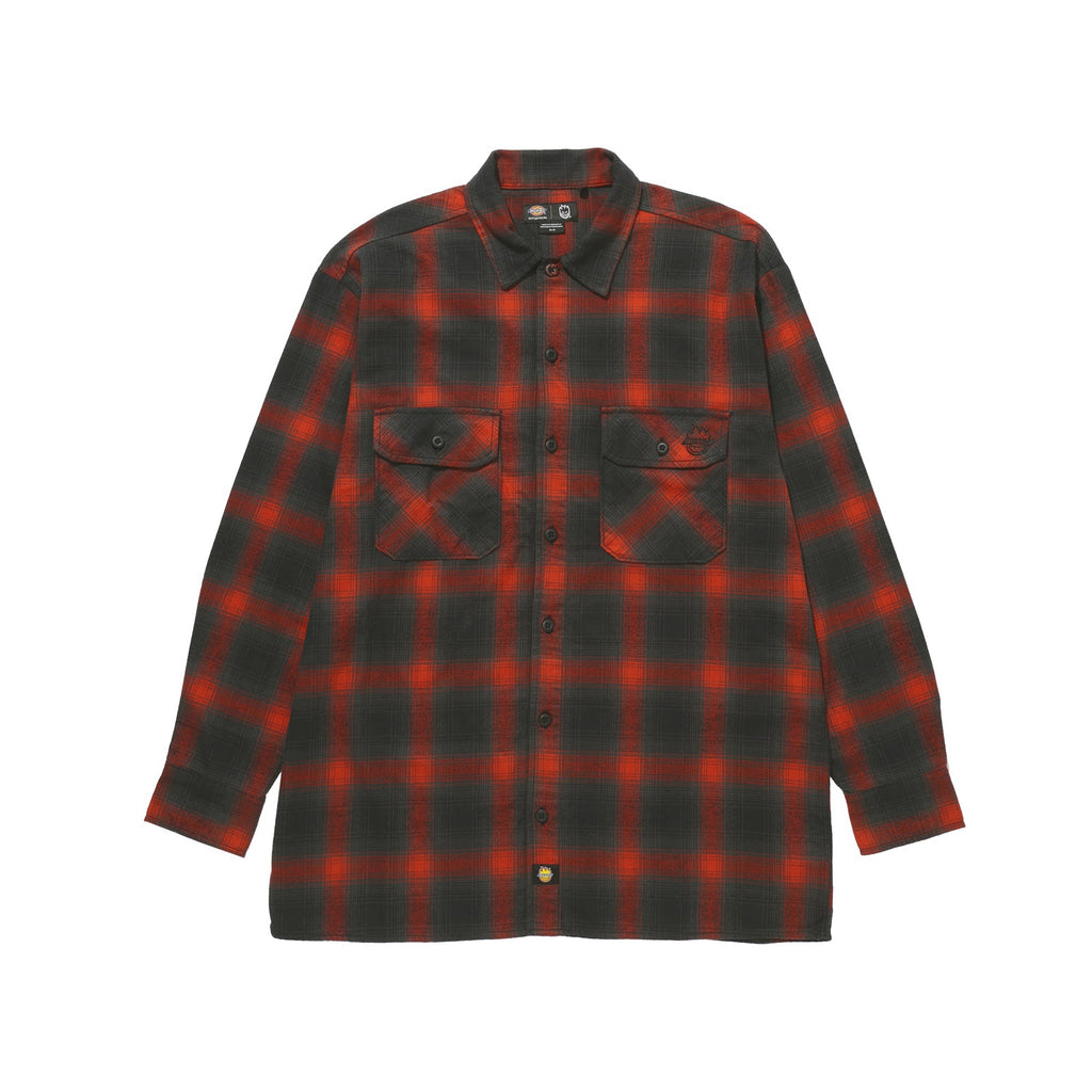 DICKIES X SPITFIRE FLANNEL LS SHIRTS | TACTICS JAPAN | Standing Sideway ...