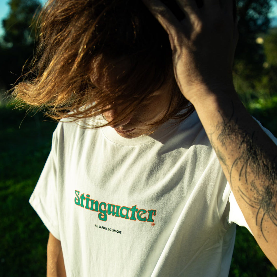 STINGWATER（スティングウォーター）| JARDIN BOTANIQUE T-SHIRT / WHITE | スノーボード ...