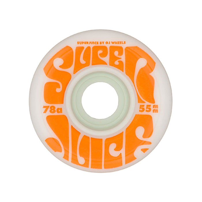 OJ WHEELS（オージェイ ウィール）| MINI SUPER JUICE / WHITE - 55MM 78A | スノーボード ...